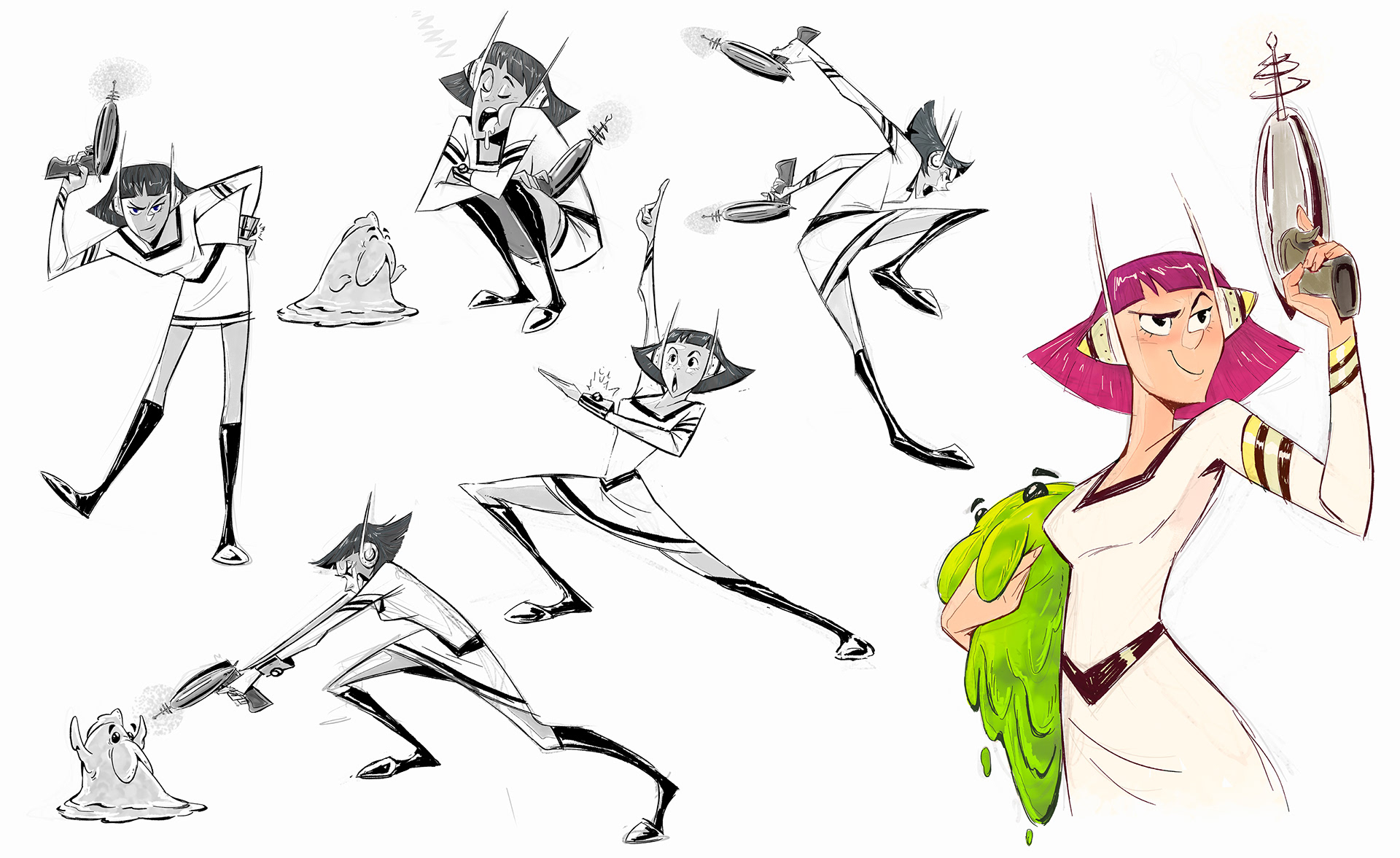 Diego Machuca - Character Design