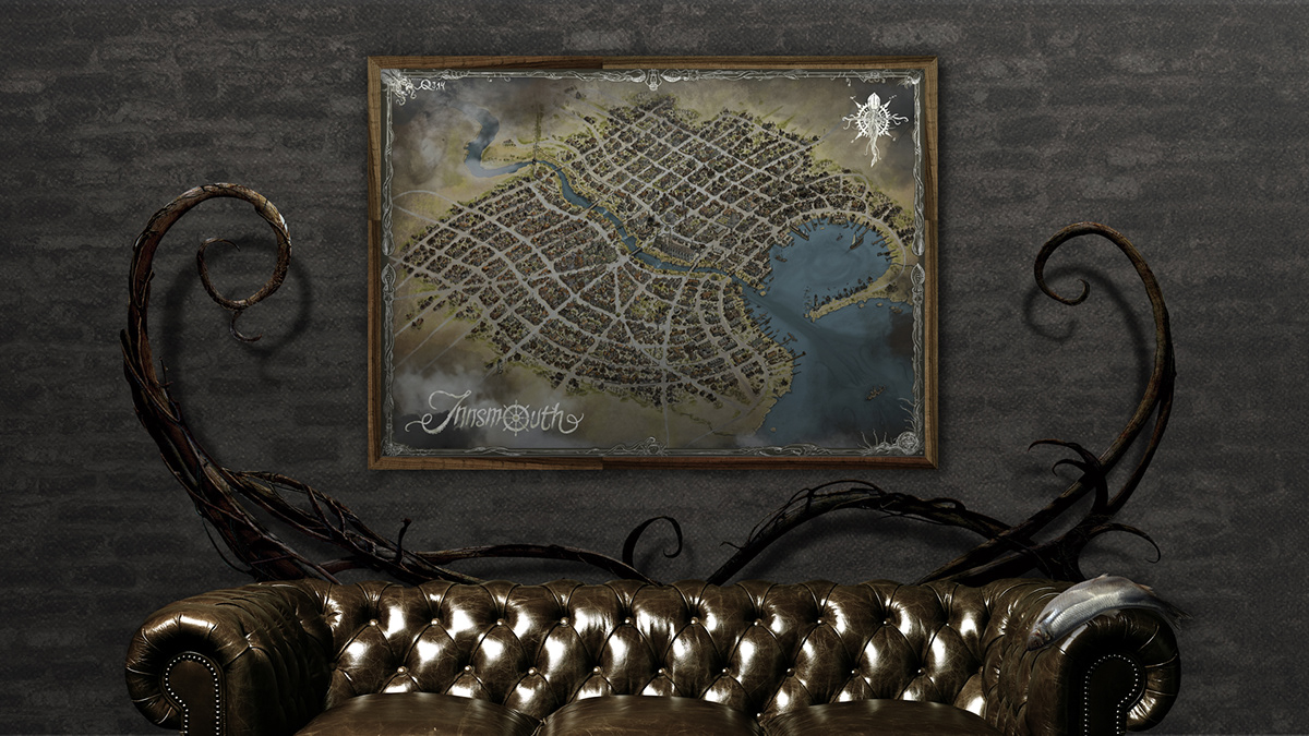qpiii porfolio - Innsmouth map