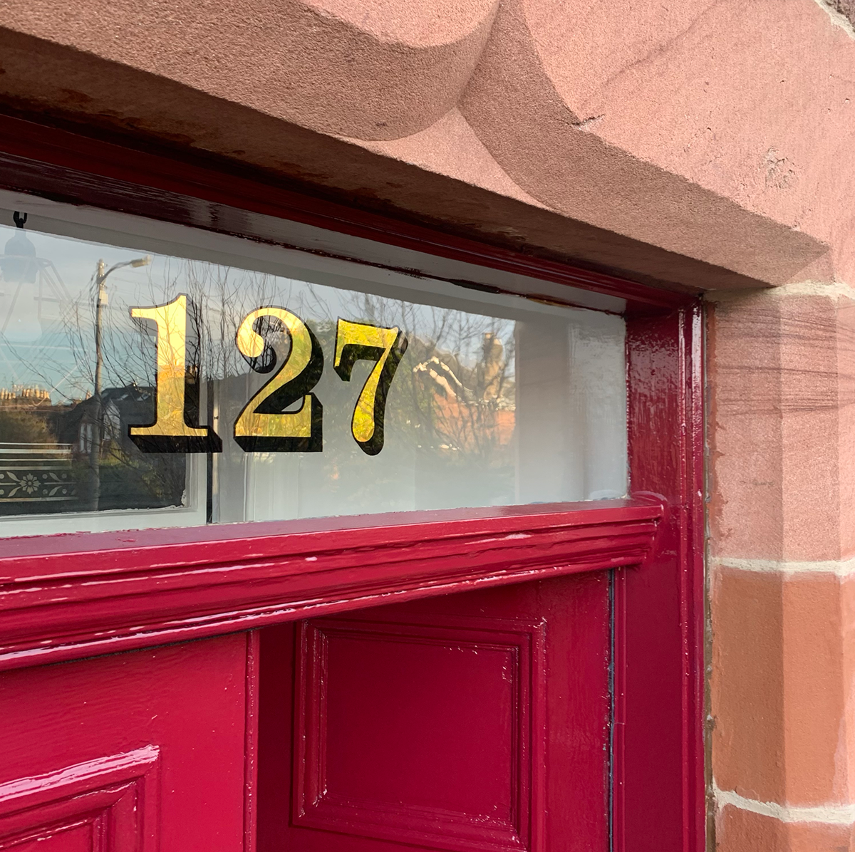 Rachel E Millar - Gilded House Numerals