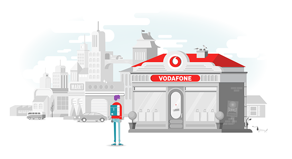 Zender graphic supply company - Vodafone