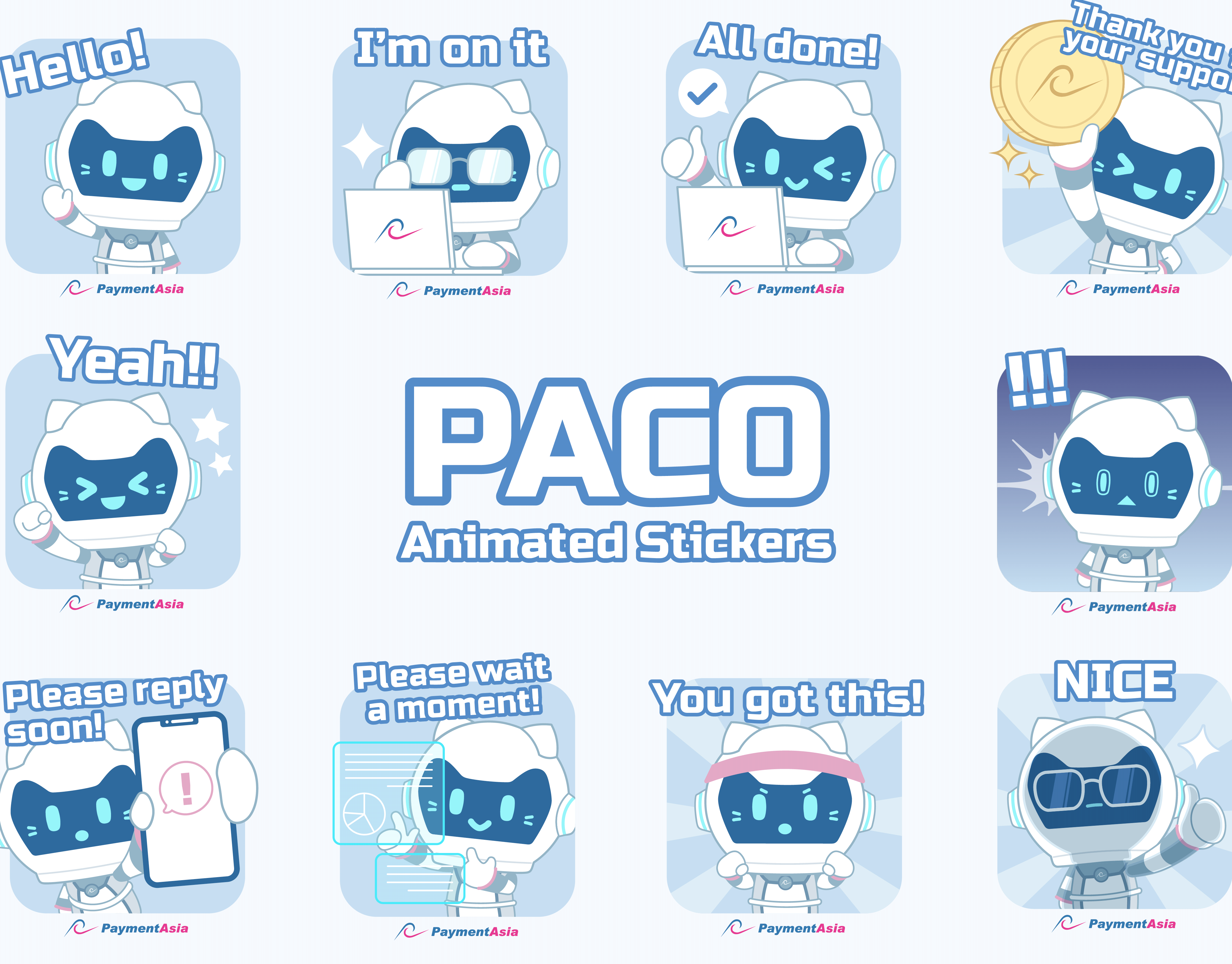 Kristi Lee - PACO Animated Stickers