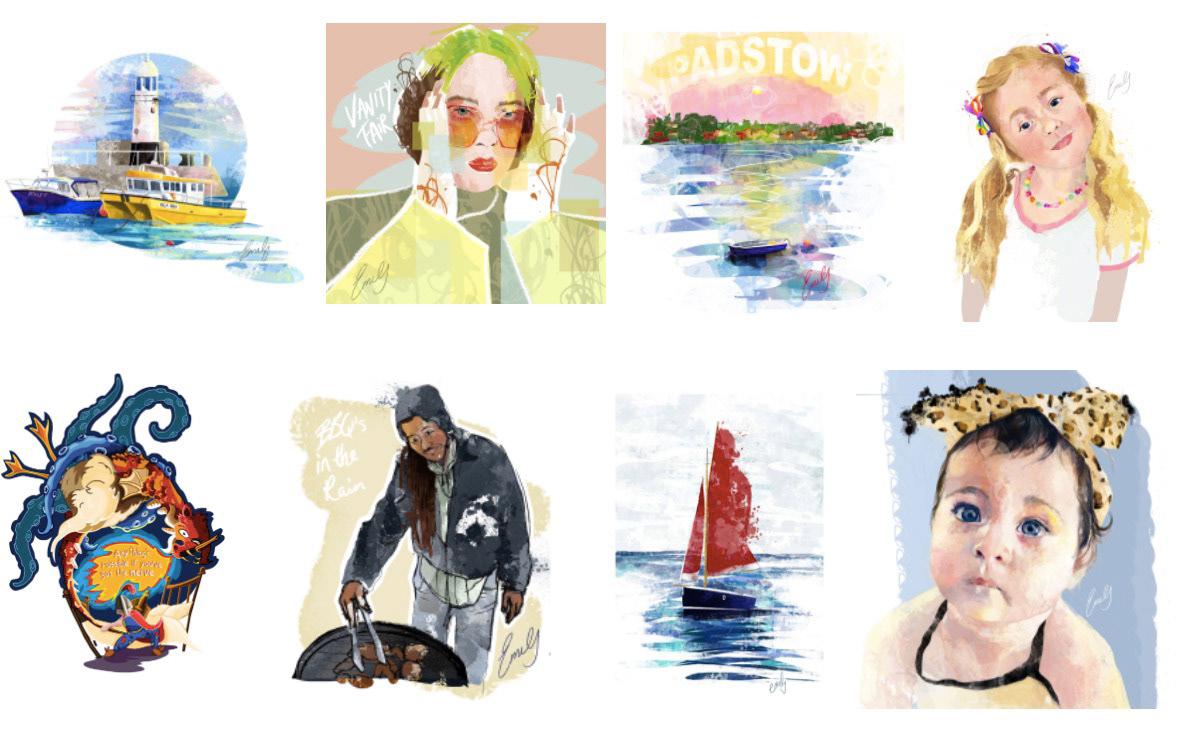 Emily Beeny Illustration - People
