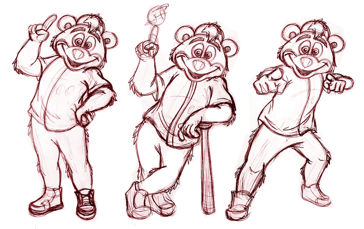 Ava Buric - Graphic Designer and Illustrator - Rowdie Mascot Redesign