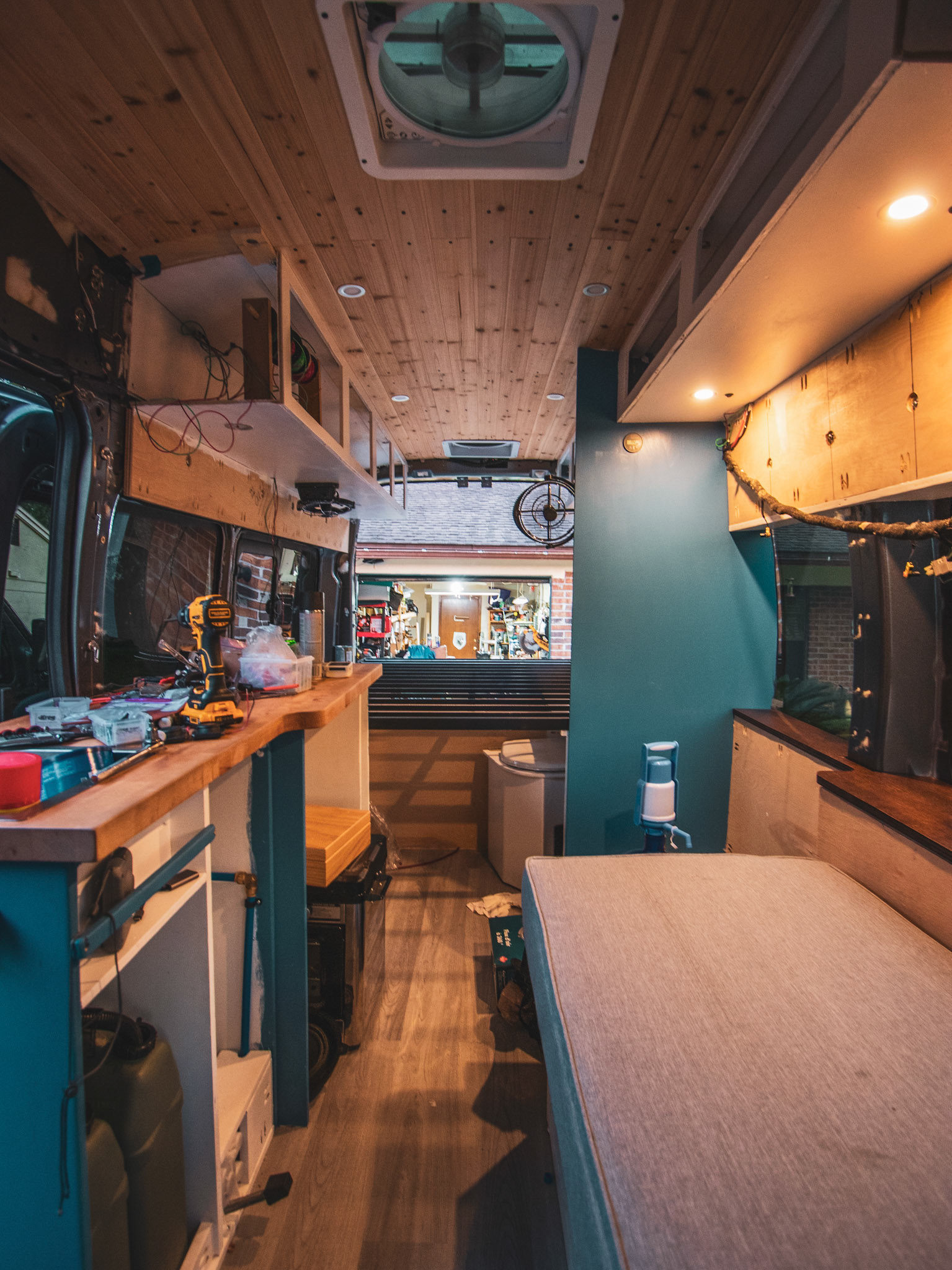 Morgan Jarman Photo - Building Vans