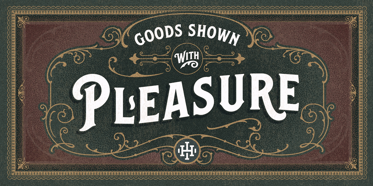 Ilham Herry - Lettering & Type Design - Balford Font And Ornament