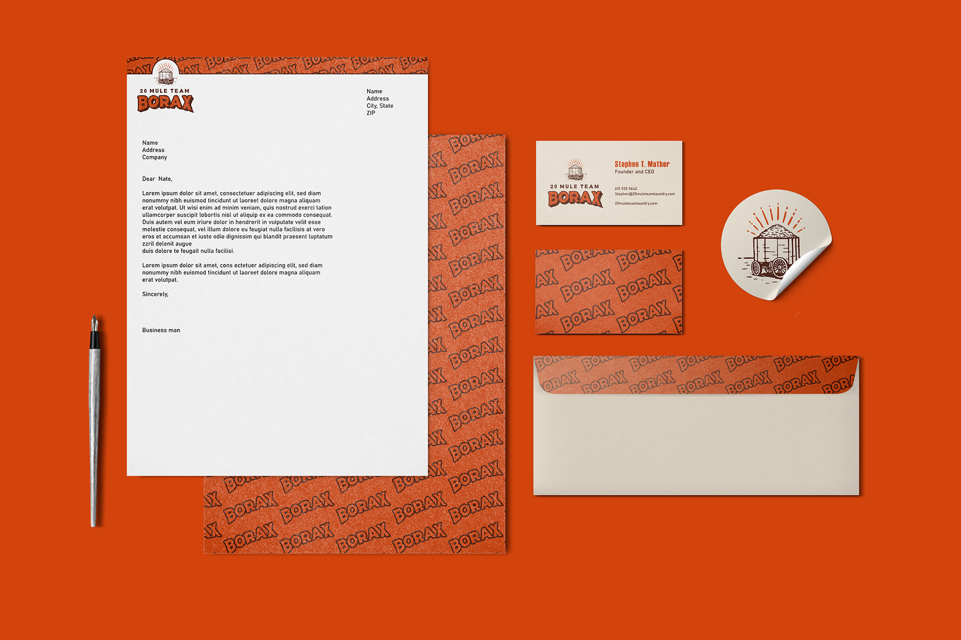 Andrew Gray Design - 20 Mule Team Borax