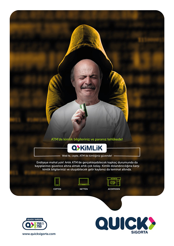 Suat Gürsözlü - Quick Sigorta - Insurance ads 2017 - 2021