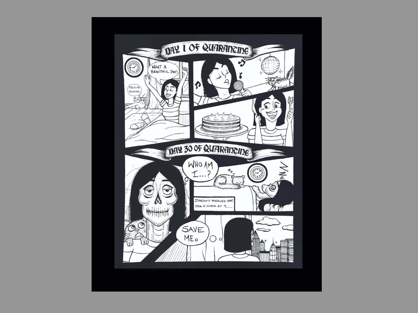 Salja Rasheed - Character / Comic illustration