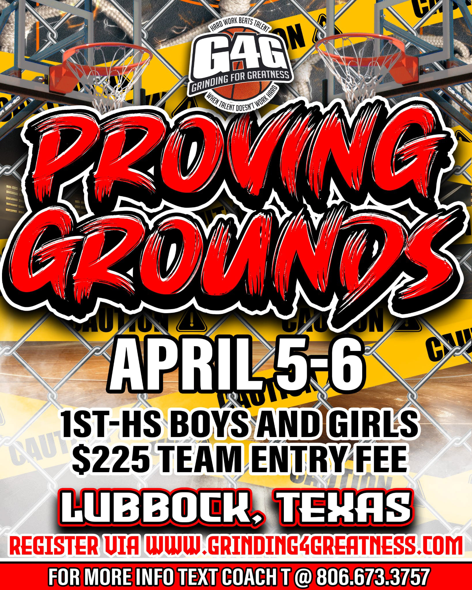 Grinding 4 Greatness - Upcoming events