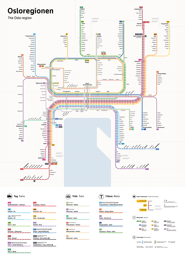 T2 Design - Oslo Transit Diagram (2022)