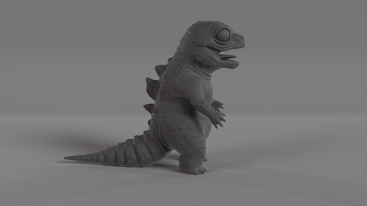 Shane Dioneda - Godzilla Gecko - Creature Design