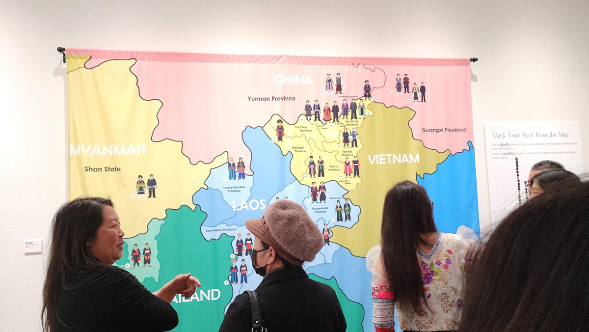 Alex Yang - Map of the Hmong Diaspora