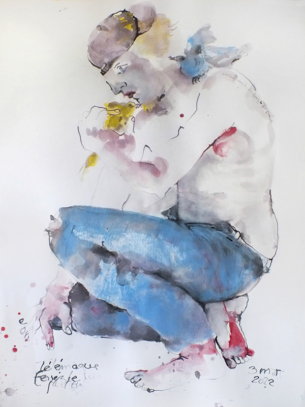 Anne Cardot Sculptures & Dessins - Against the war