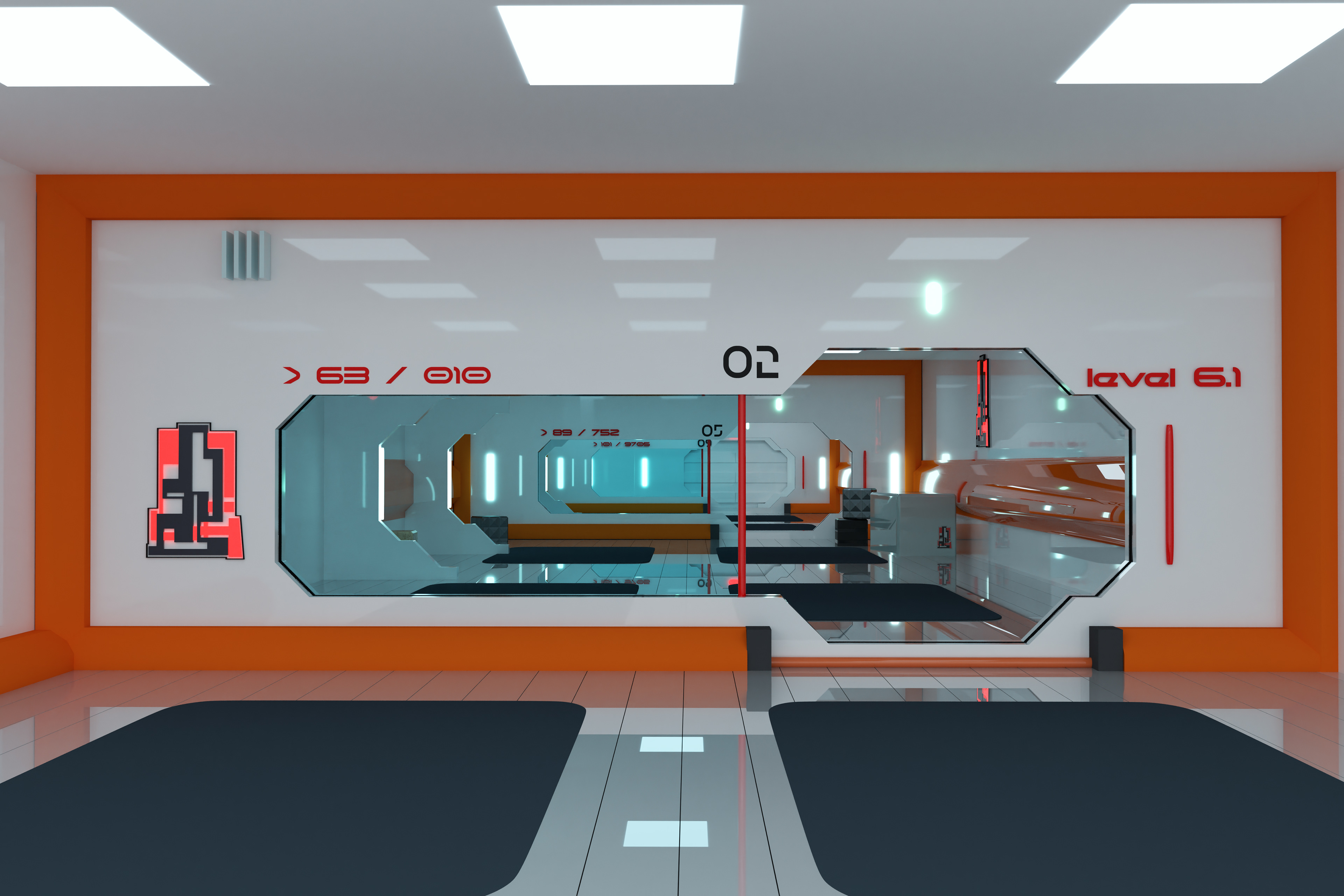 Howard Fillingham - 30. Spaceship Storage Bay Interior