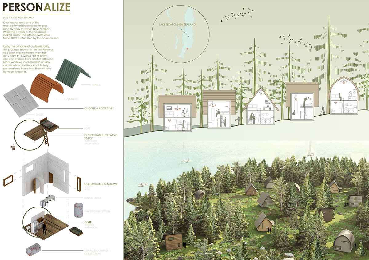 Jacob Daugherty - Microhome Community - Lake Tekapo, New Zealand