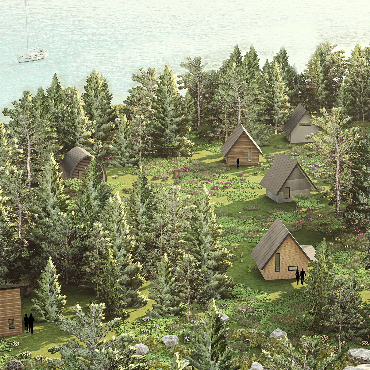 Jacob Daugherty - Microhome Community - Lake Tekapo, New Zealand