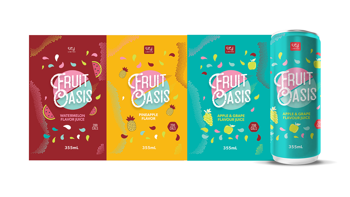 okunade adedeji - Fruit Oasis Branding and Packaging