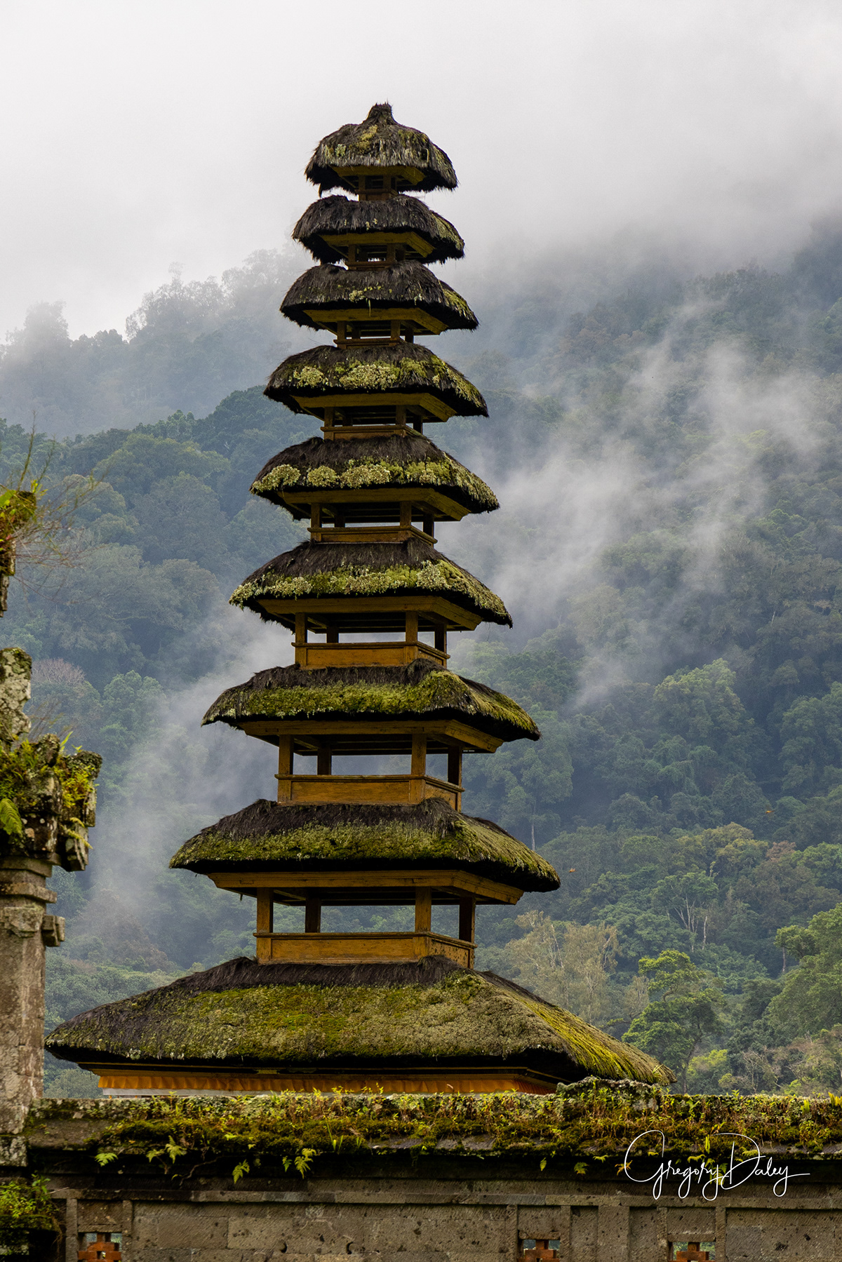 Capt Gregory Daley - Bali 7 Temple at Lake Tamblingan