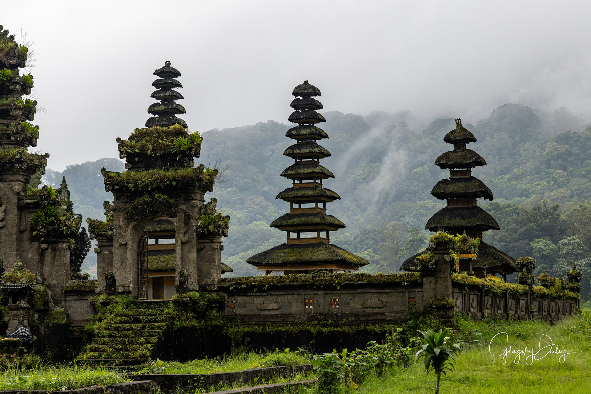 Capt Gregory Daley - Bali 7 Temple at Lake Tamblingan