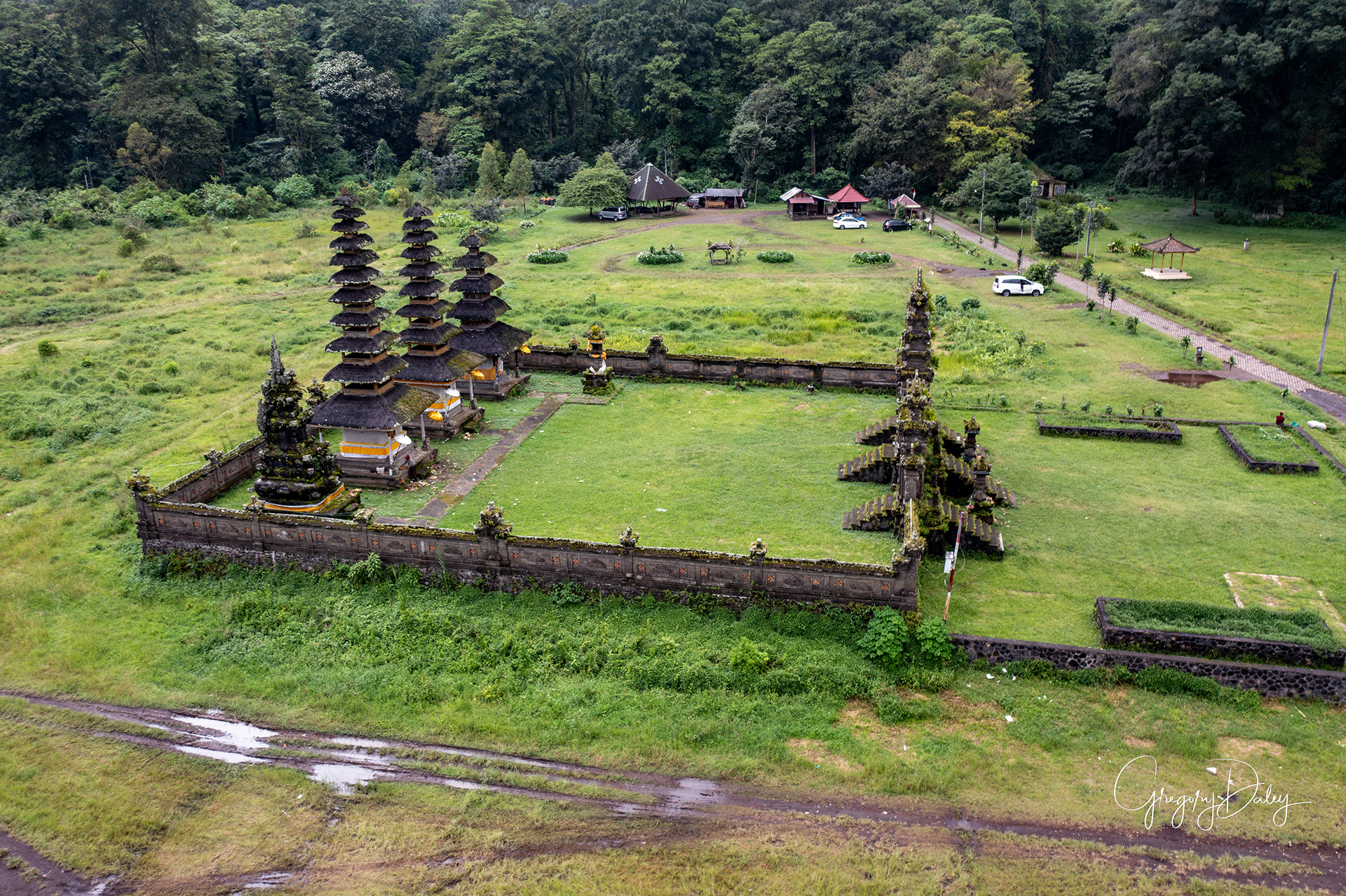 Capt Gregory Daley - Bali 7 Temple at Lake Tamblingan