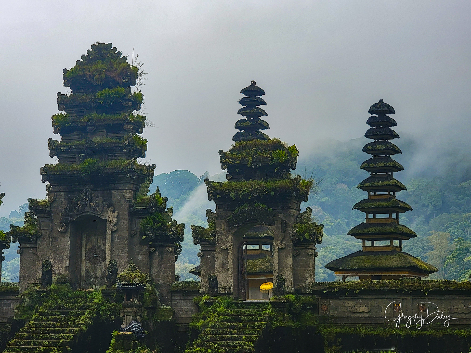 Capt Gregory Daley - Bali 7 Temple at Lake Tamblingan