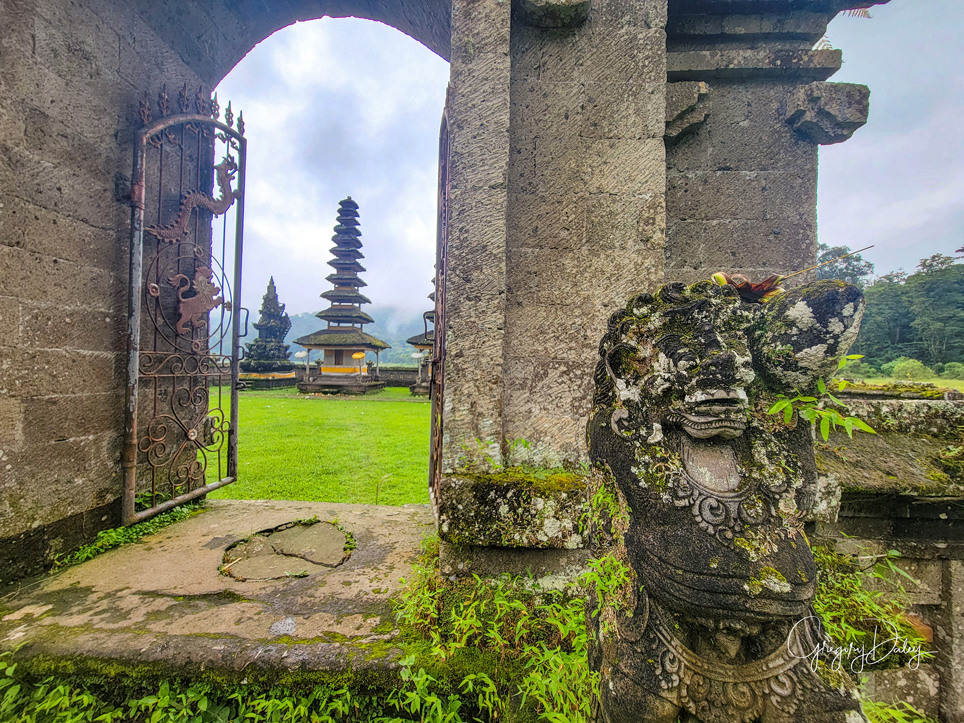 Capt Gregory Daley - Bali 7 Temple at Lake Tamblingan