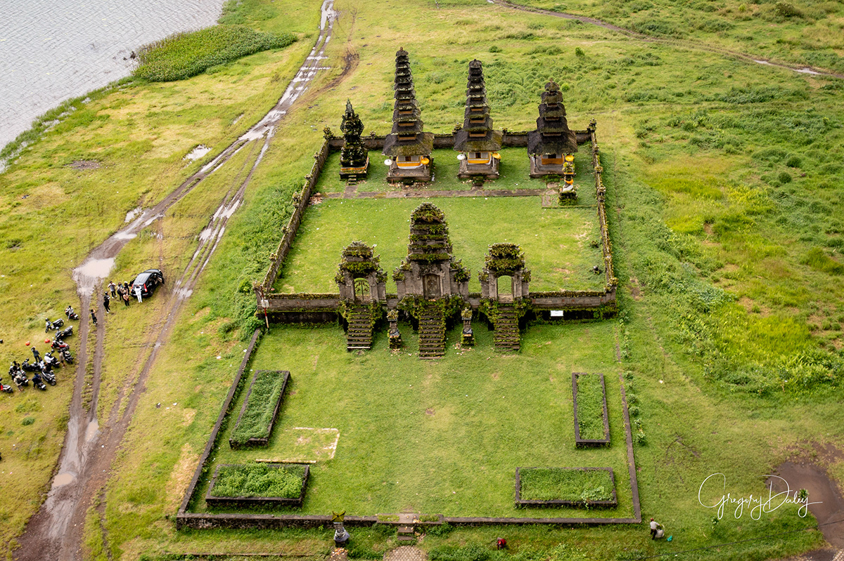 Capt Gregory Daley - Bali 7 Temple at Lake Tamblingan