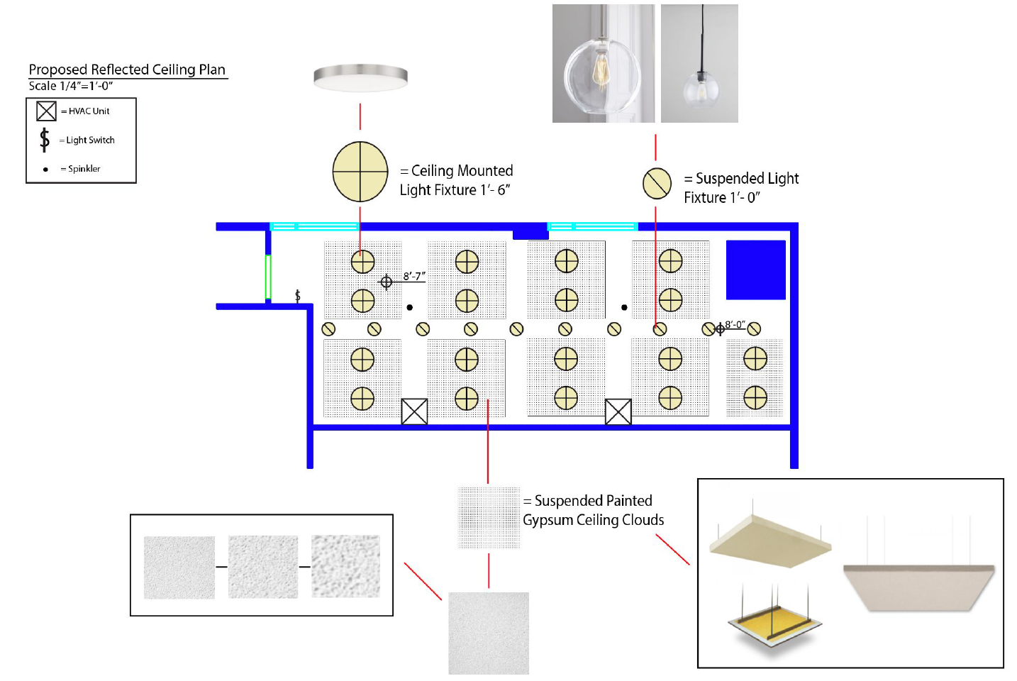 Reflective Ceiling Plan Scale | Shelly Lighting