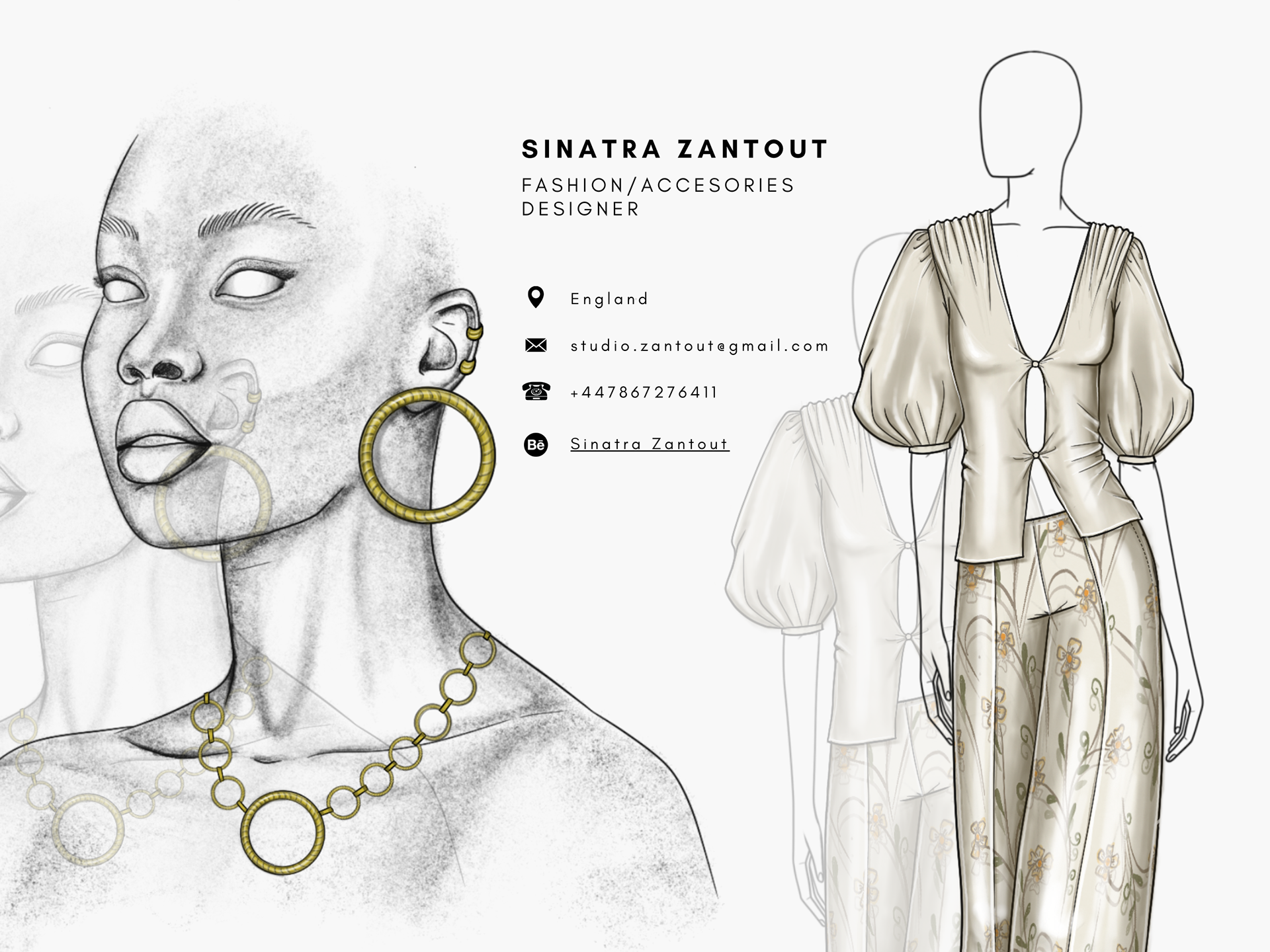 Sinatra Zantout - Fashion and Accessories Design Portfolio