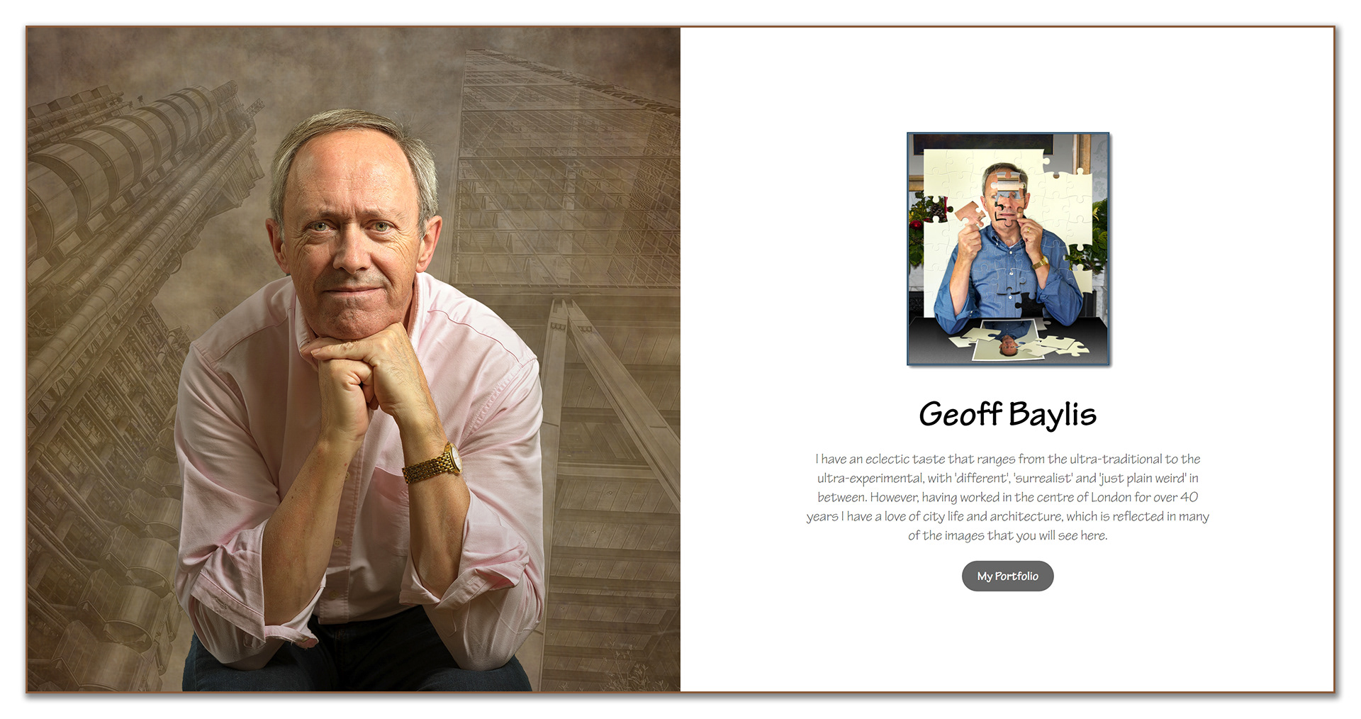 Geoff Baylis - Portfolio Website