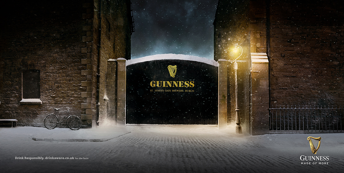 Alex Telfer - Guinness Christmas Campaign