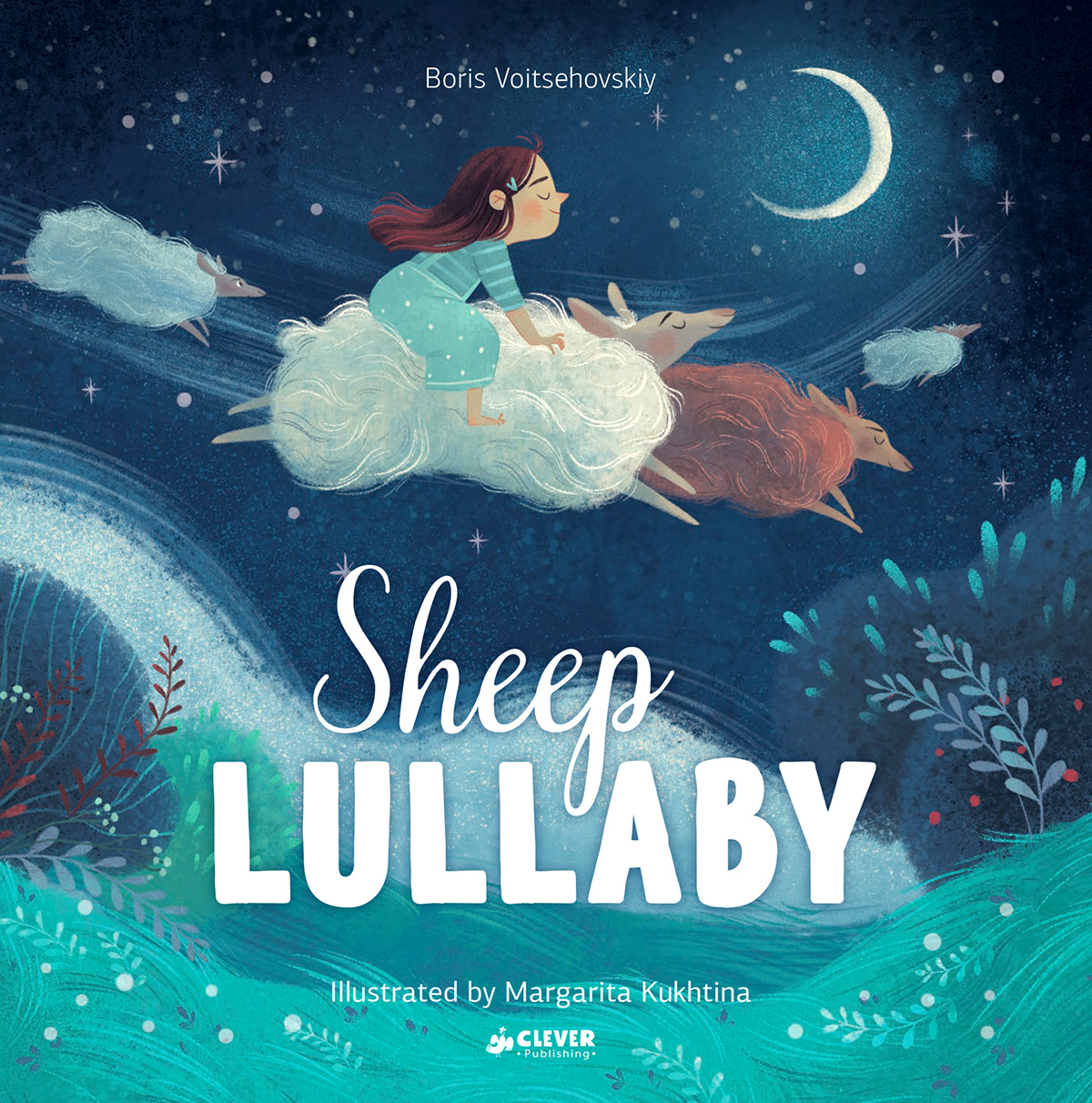 Margarita Kukhtina Illustration - Clever Publishing: Sheep Lullaby