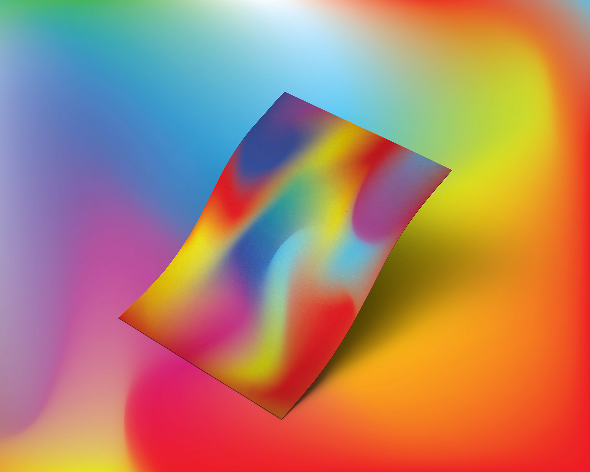 Shangning Wang - Adobe InDesign 2020 Splash Screen -Experimental posters