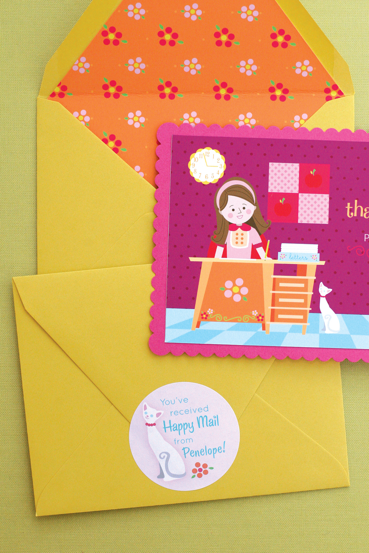 danielle thompson - Happy Mail Child's Letter Writing & Paper Crafting Kit