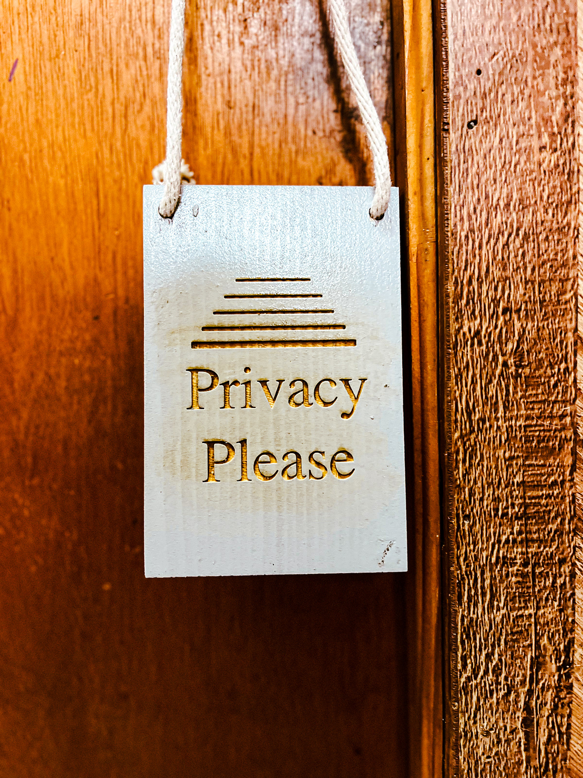 Daryl Thompson - Signage: Privacy Signs