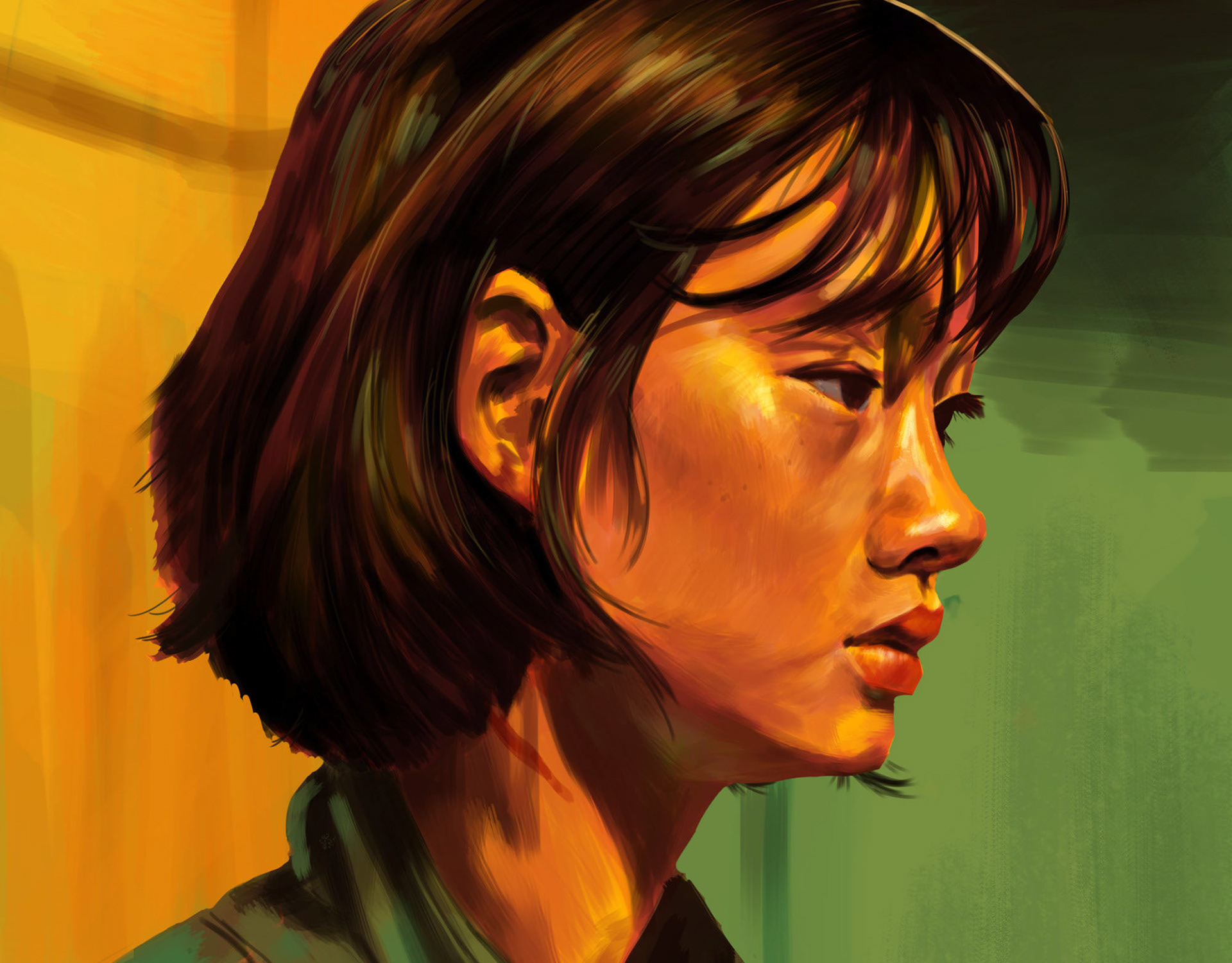 James Elston - Digital Painting - Portrait Studies