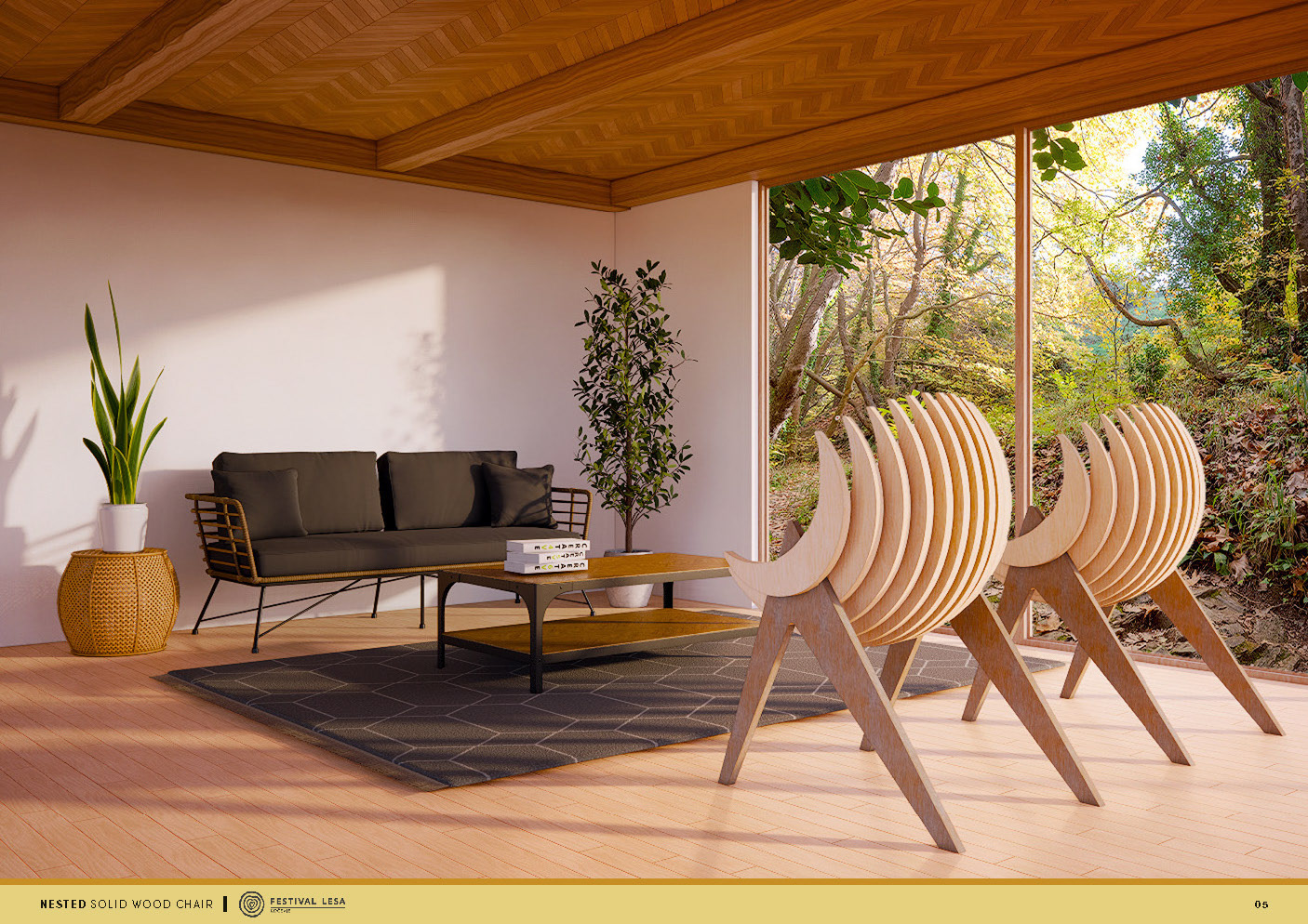 Christina Vogiatzis - Architecture Portfolio - Primal Chairs