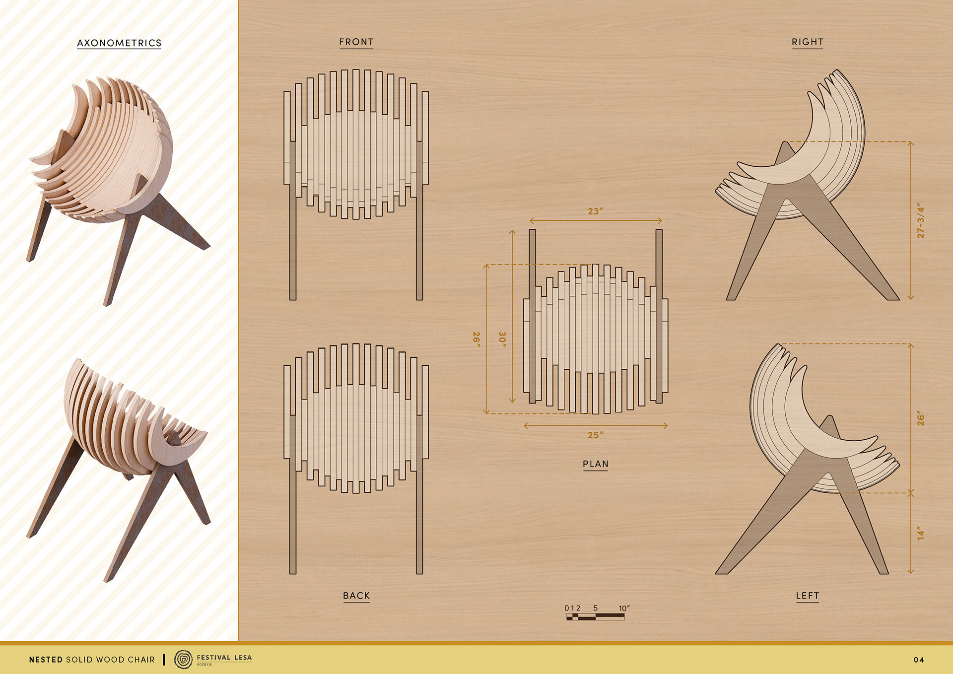 Christina Vogiatzis - Architecture Portfolio - Primal Chairs
