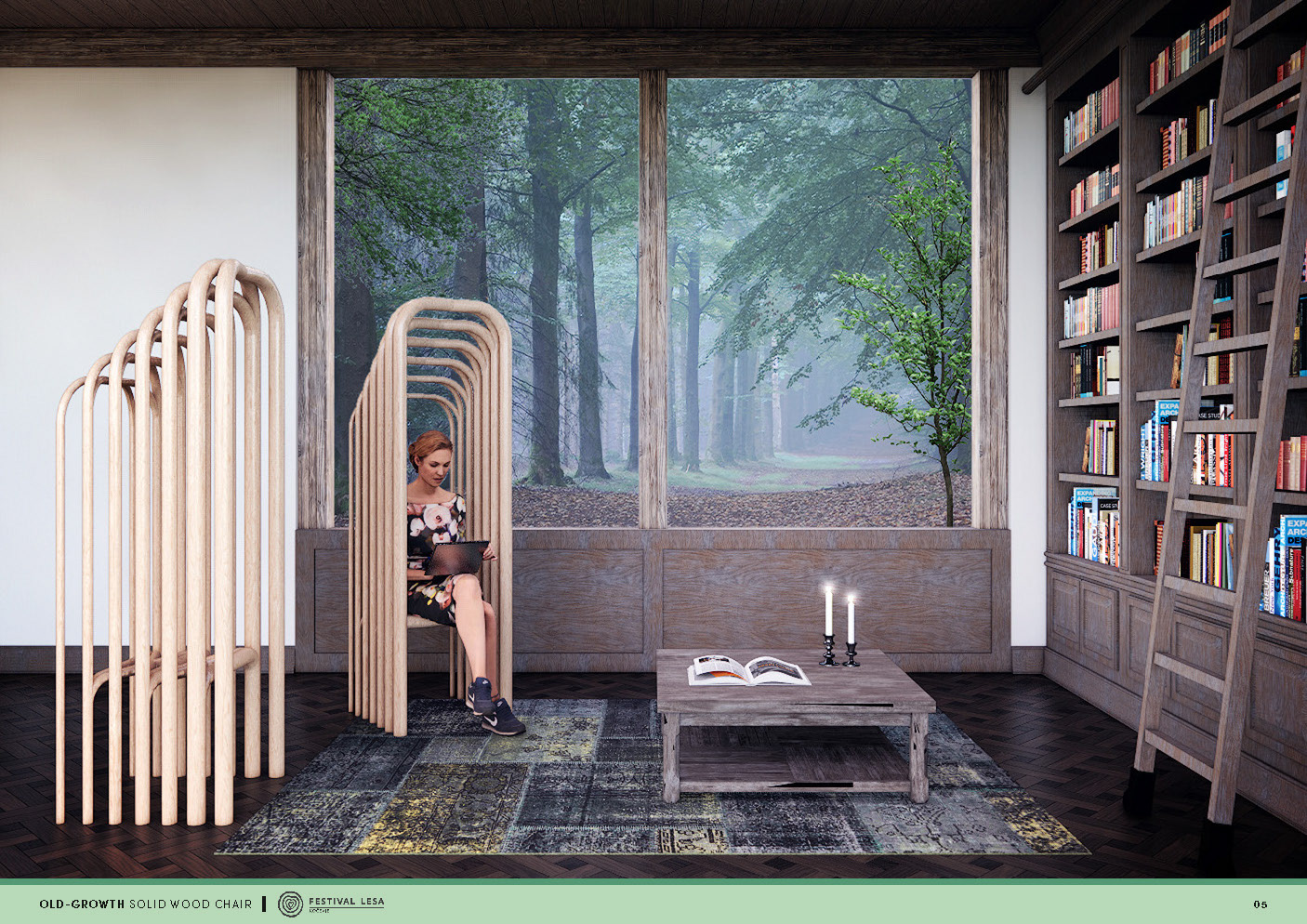 Christina Vogiatzis - Architecture Portfolio - Primal Chairs