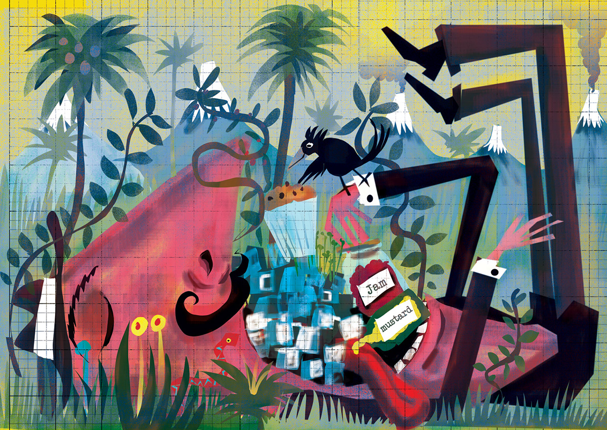 Lee Hodges Illustration - Hunting of the Snark