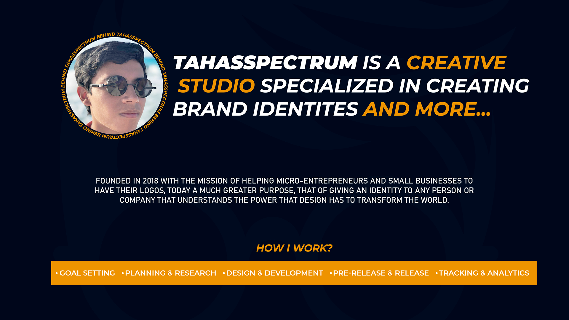 Taha Hesham - TahasSpectrum Rebranding