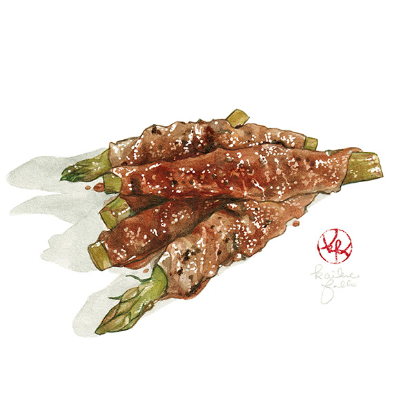 kailene matsuzaki (falls) - Watercolor | 水彩