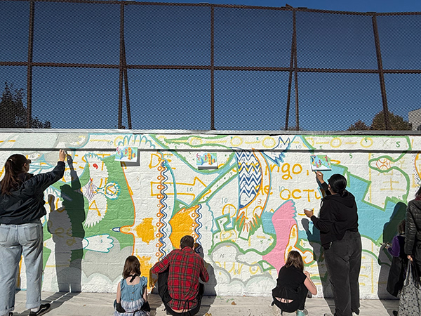YUKIKO IZUMI - "Wings of Unity" Sunset Park Unity Mural 2024