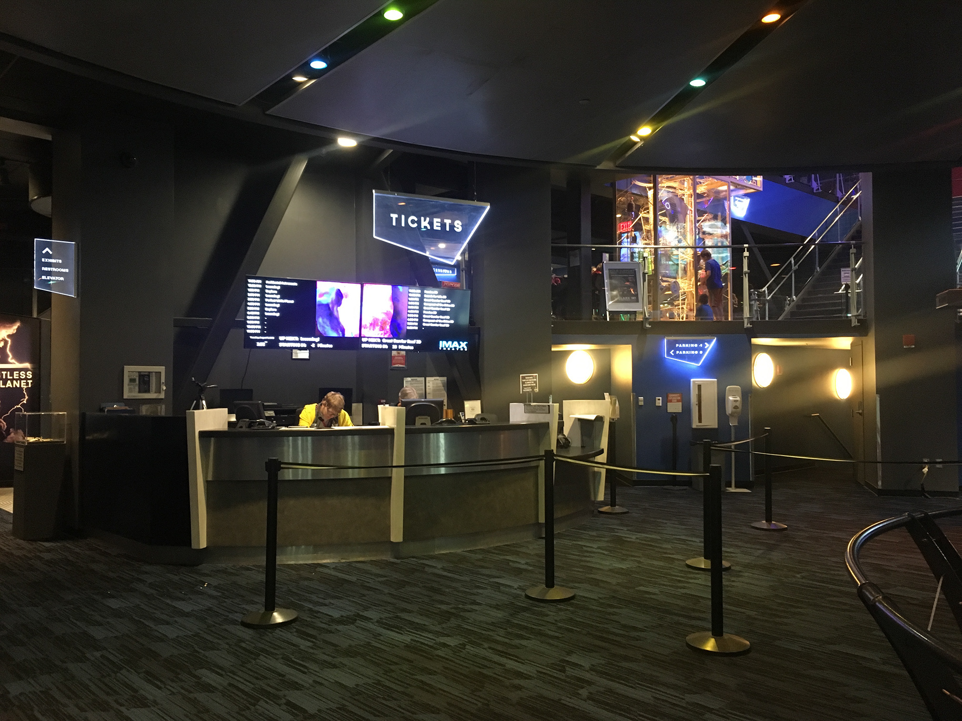 Carolyn Crowley Graphic Design - Clark Planetarium Wayfinding Signage