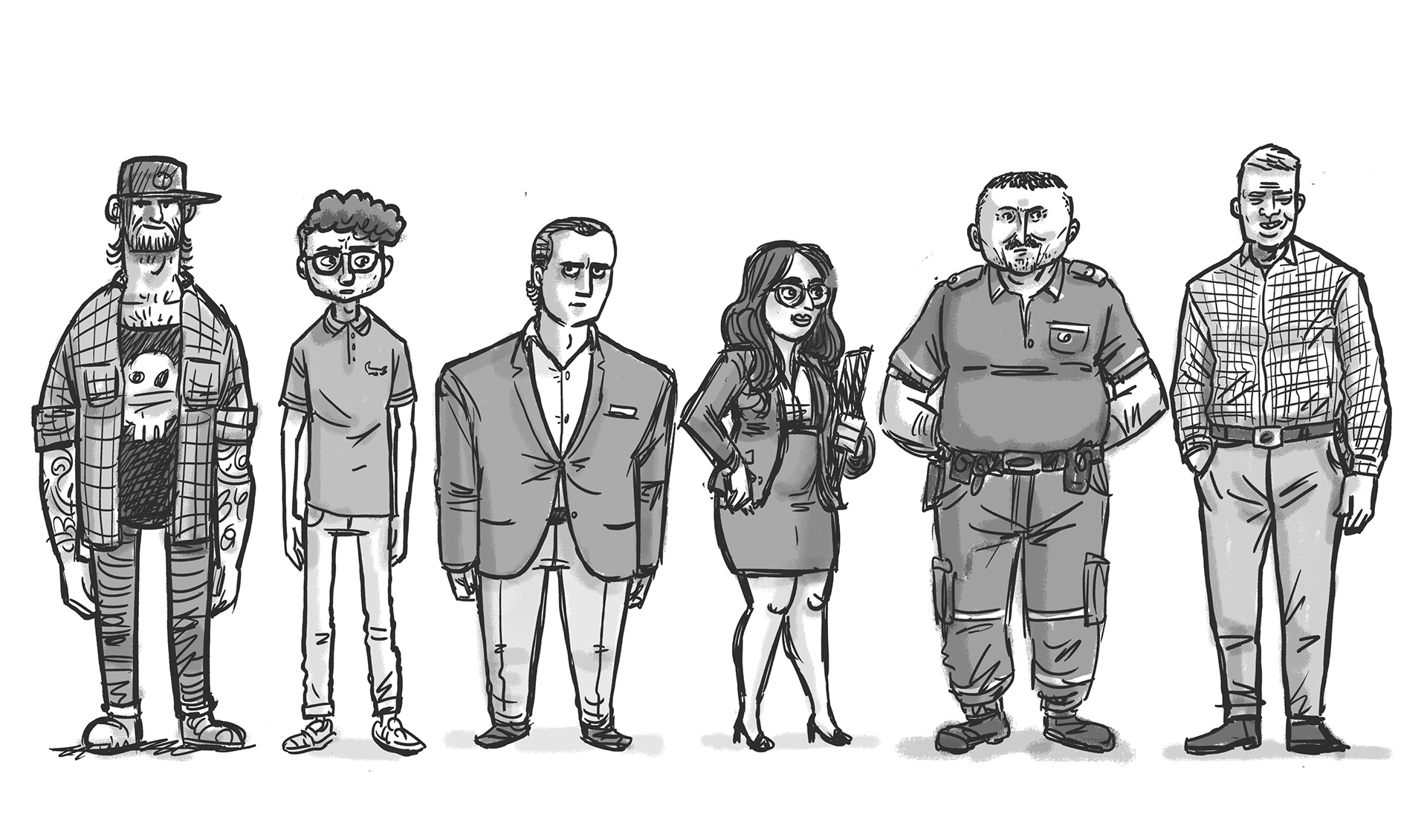 Paco Garcia - Character development for a pitch