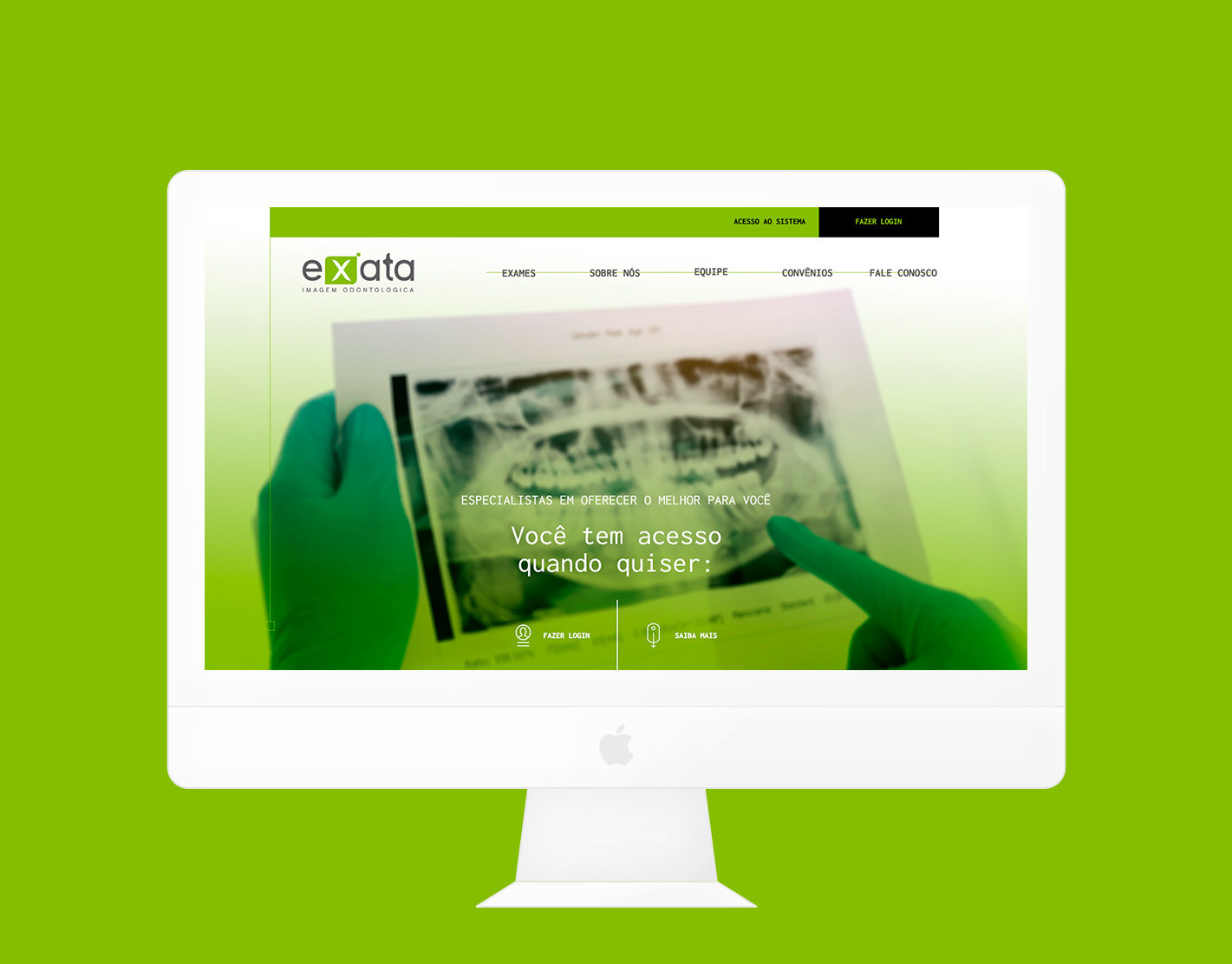 Guilherme Rodrigues - Portfolio - Exata | Identity, UI Design