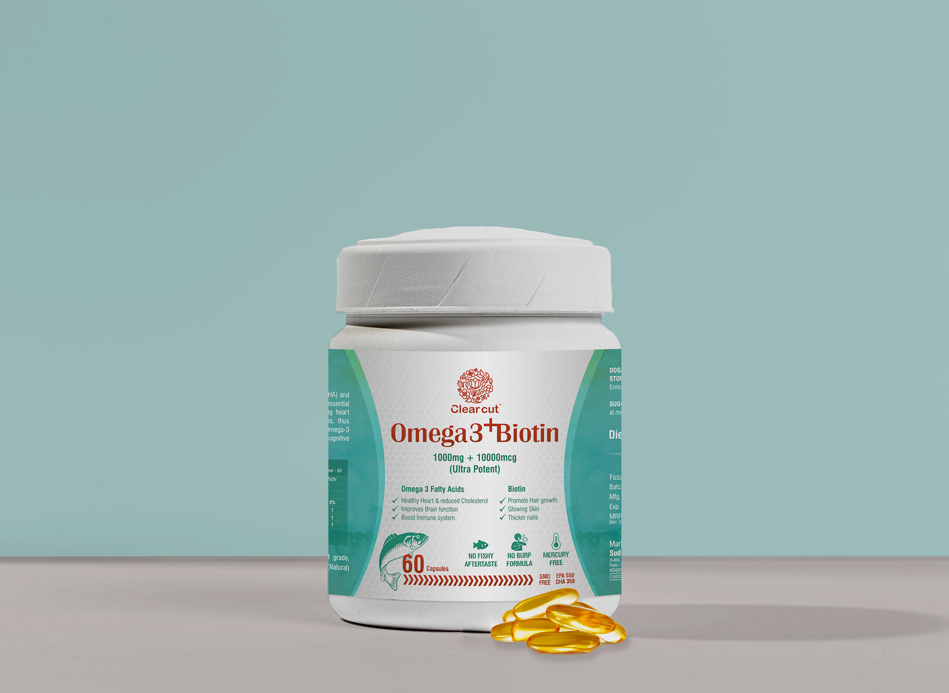 K Designs - Omega 3 Tablets