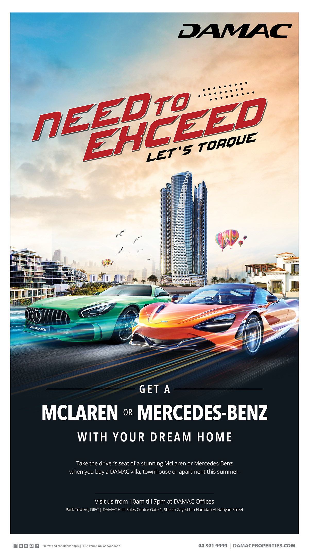 Hany Eldeeb Portofolio, INTEGRATED CREATIVE ART DIRECTOR - DAMAC Campaigns Key Visual Collection