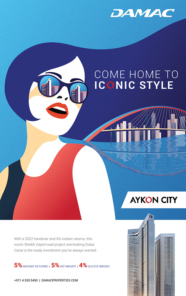 Hany Eldeeb Portofolio, INTEGRATED CREATIVE ART DIRECTOR - DAMAC Campaigns Key Visual Collection