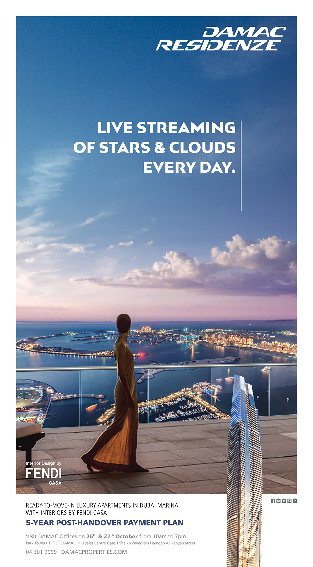 Hany Eldeeb Portofolio, INTEGRATED CREATIVE ART DIRECTOR - DAMAC Campaigns Key Visual Collection